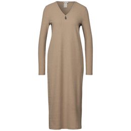 Street One Rippstrick-Kleid Damen Gr&ouml;&szlig;e M sand