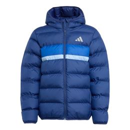 adidas Sportswear Sportjacke 'Synthetic Down Jacket' Jungen Gr&ouml;&szlig;e 152 royalblau / pastellblau / dunkelblau / wei&szlig;