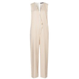 ana alcazar Jumpsuit 'Zatty' Damen Gr&ouml;&szlig;e M beige / offwhite