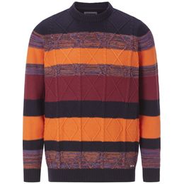 Babista Pullover 'Tessiboso' Herren Gr&ouml;&szlig;e XXXL navy / nachtblau / orange / burgunder
