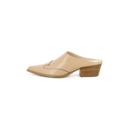 Evita Cowboy Pantolette 'GINEVRA' Damen Gr&ouml;&szlig;e 39 beige