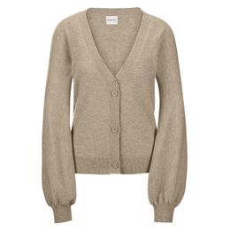 Madeleine Mode Madeleine Strickjacke Damen Gr&ouml;&szlig;e XS braunmeliert