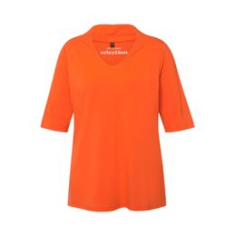 Ulla Popken Shirt Damen Gr&ouml;&szlig;e XXL/XXXL hellorange