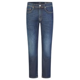 HECHTER PARIS Bequeme H-Xtension-Jeans, Regular Tapered Fit Herren Gr&ouml;&szlig;e 34 navy