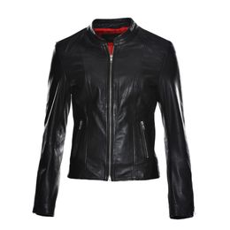 JCC Lederjacke Damen Gr&ouml;&szlig;e XS schwarz