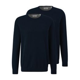 s.Oliver Pullover 'Basic' Herren Gr&ouml;&szlig;e M blau