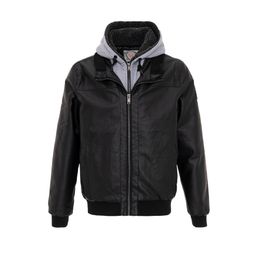 Cipo & Baxx Cipo & Baxx &Uuml;bergangsjacke Herren Gr&ouml;&szlig;e L grau / schwarz