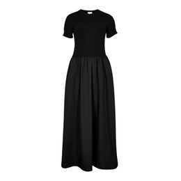 Apricot Ribbed Knit Top Fit And Flare Midi Dress ' ' Damen Gr&ouml;&szlig;e 44 schwarz Winterkleid