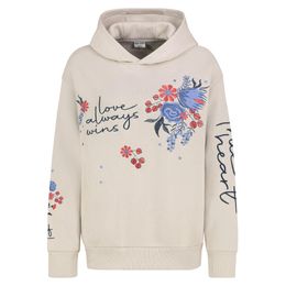 Eight2Nine Sweatshirt Damen Gr&ouml;&szlig;e L beige / blau / rot / schwarz