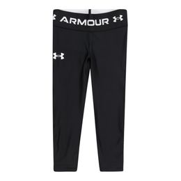 Under Armour Sporthose M&auml;dchen Gr&ouml;&szlig;e 128/134 schwarz / wei&szlig;