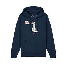 Watapparel Sweatshirt 'Moin Seagull' Herren Gr&ouml;&szlig;e M navy / mischfarben