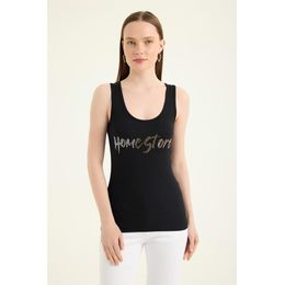 Home Store Top Damen Gr&ouml;&szlig;e XXXL schwarz
