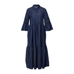 s.Oliver Blusenkleid Damen Gr&ouml;&szlig;e 44 blau Winterkleid