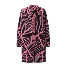 Ulla Popken Strickjacke Damen Gr&ouml;&szlig;e XL/XXL rosa / schwarz