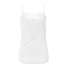 Aniston Casual Top Damen Gr&ouml;&szlig;e M wei&szlig;