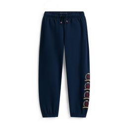Tommy Hilfiger Hose Jungen Gr&ouml;&szlig;e 98 navy / gelb / rot