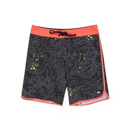 Quiksilver Boardshorts 'Scallop 19' Herren Gr&ouml;&szlig;e XXL orange / schwarz