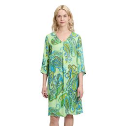 Betty Barclay Kleid Damen Gr&ouml;&szlig;e 40 aqua / gelb / gr&uuml;n
