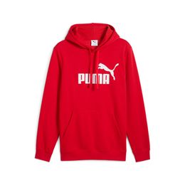 Puma Sportsweatshirt 'Ess No. 1' Herren Gr&ouml;&szlig;e S rot / wei&szlig;