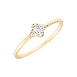 Luigi Merano Ring Damen Gr&ouml;&szlig;e 50 gold / transparent