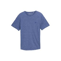 Tom Tailor Denim T-Shirt Herren Gr&ouml;&szlig;e XS blaumeliert