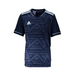 adidas Performance Funktionsshirt Jungen Gr&ouml;&szlig;e 116 blau / marine / schwarz / wei&szlig;