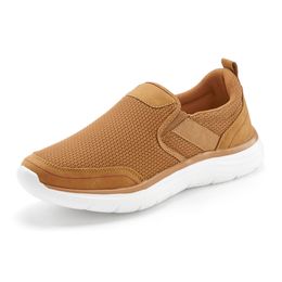 AUTHENTIC LE JOGGER Slip On Herren Gr&ouml;&szlig;e 40 camel