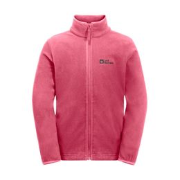 Jack Wolfskin Funktionsfleecejacke 'Taunus' Jungen Gr&ouml;&szlig;e 92 pink / schwarz