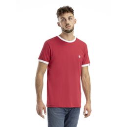 Spitzbub Shirt ' Full Sports ' Herren Gr&ouml;&szlig;e XXL rot / wei&szlig;