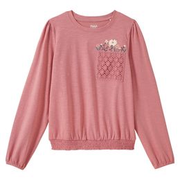 Yigga M&auml;dchen Langarmshirt mit floralem Print