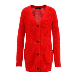Aniston Casual Strickjacke Damen Gr&ouml;&szlig;e XS rot