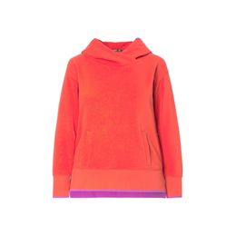 Lauras&oslash;n Sweatshirt Damen Gr&ouml;&szlig;e XL lila / orange