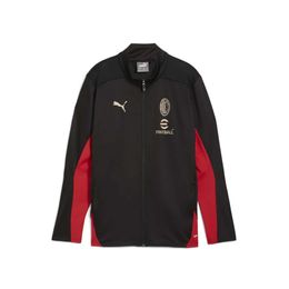 Puma Sportjacke 'AC Milan' Jungen Gr&ouml;&szlig;e 140 gold / rot / schwarz