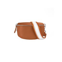Lepelou G&uuml;rteltasche 'CHIARA medium' Damen Gr&ouml;&szlig;e 25 cm x 16 cm x 8 cm cognac