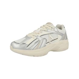 ARKK Copenhagen Sneaker low 'Oserra' Damen Gr&ouml;&szlig;e 41 dunkelbeige / silber / wei&szlig;