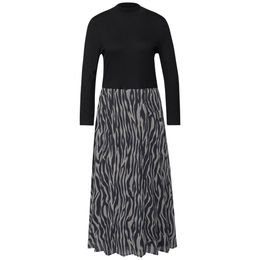 Street One Kleid Damen Gr&ouml;&szlig;e 42 schwarz Winterkleid