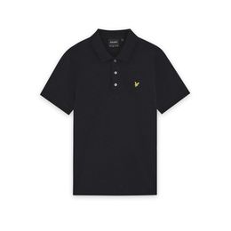 Lyle & Scott Lyle & Scott Poloshirt 'Fine Slub' Herren Gr&ouml;&szlig;e XL schwarz