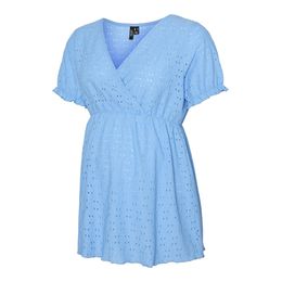 Vero Moda Maternity Umstand Bluse 'VMMUlrikke' Damen Gr&ouml;&szlig;e M hellblau