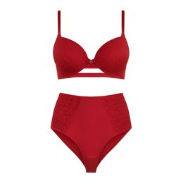 C&city W&auml;sche-Sets Damen Gr&ouml;&szlig;e 90 rot