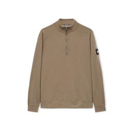Weekend Offender Sweatshirt 'Kraviz' Herren Gr&ouml;&szlig;e XL hellbraun / schwarz