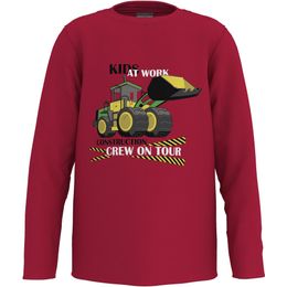 Kidsworld Shirt Jungen Gr&ouml;&szlig;e 140/146 mischfarben / rot