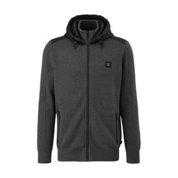 s.Oliver Strickjacke Herren Gr&ouml;&szlig;e M dunkelgrau / schwarz