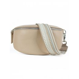 Lepelou G&uuml;rteltasche 'FIONA medium' Damen Gr&ouml;&szlig;e 25 cm x 16 cm x 8 cm beige
