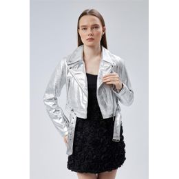Home Store Jacke Damen Gr&ouml;&szlig;e S silber