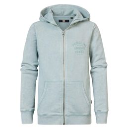 PETROL INDUSTRIES Sweatjacke 'Breezy' Jungen Gr&ouml;&szlig;e 152 hellblau