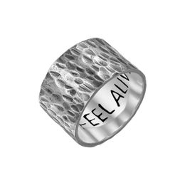 Haze&Glory Haze&glory Ring 'Feel Alive' Herren Gr&ouml;&szlig;e 66 silber