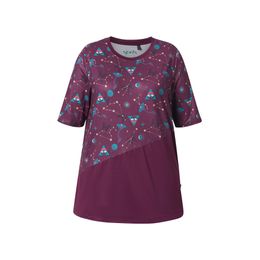 Ulla Popken Shirt Damen Gr&ouml;&szlig;e XXXL/4XL aubergine