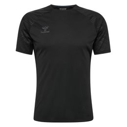 Hummel Sportshirt 'Pro' Herren Gr&ouml;&szlig;e XXXL dunkelgrau / schwarz