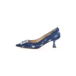 Evita Pumps 'PERLA' Damen Gr&ouml;&szlig;e 38 blue denim