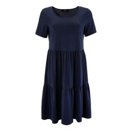 Aniston Kleid Damen Gr&ouml;&szlig;e 44 marine Winterkleid